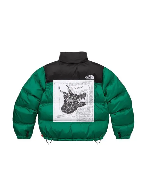 Supreme X The North Face Nuptse Puffer Jacket - Green | Editorialist