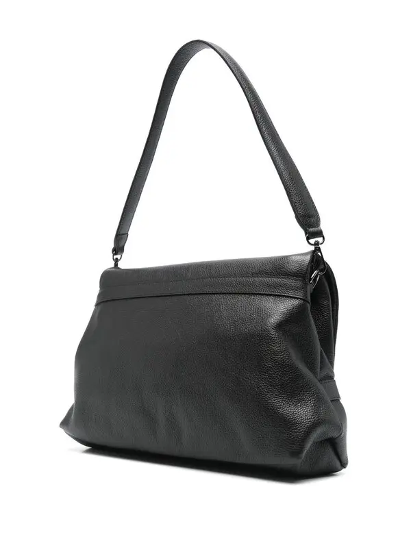 John Richmond Leather Shoulder Bag