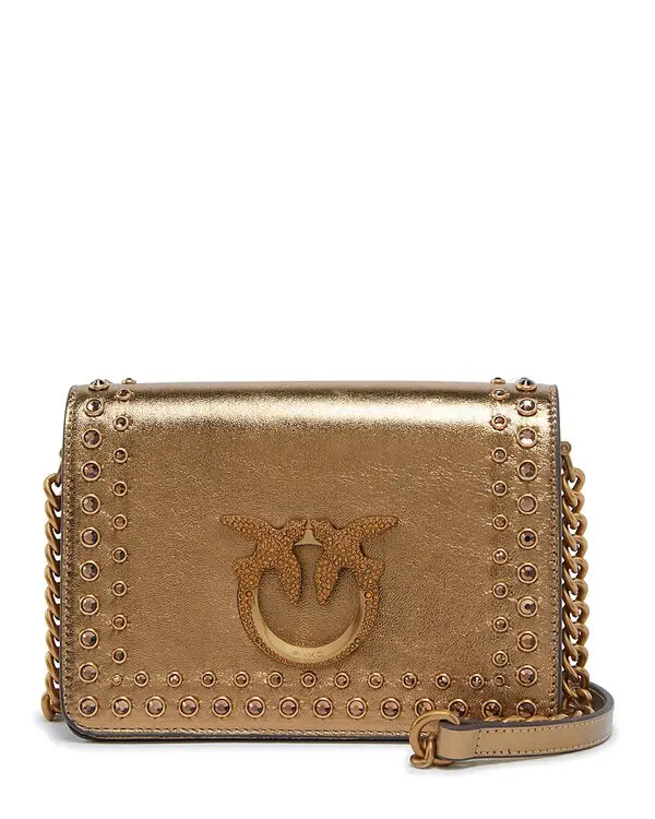 Pinko Love Click Mini Bag In Bronze - 50% Off | Editorialist