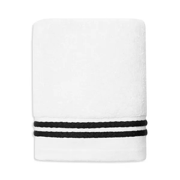 SFERRA Aura Nuova Wash Cloth - White/ Black