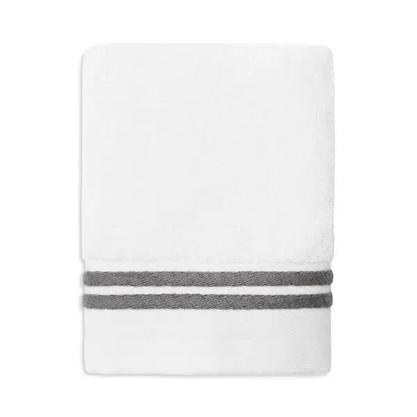 SFERRA Aura Nuova Wash Cloth - White/ Charcoal