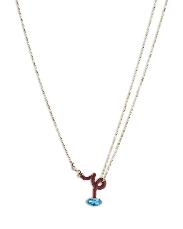 Bea Bongiasca You're So Vine Pendant Necklace - Brown