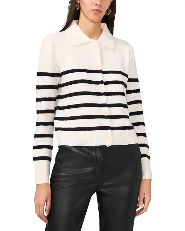 Vince Camuto Striped Cardigan