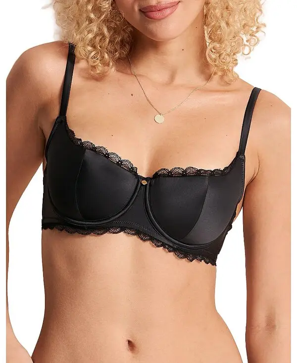 ADORE ME Elsie Contour Balconette Bra - Black