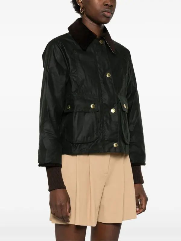 Barbour Beadnell Waxed Cropped Jacket