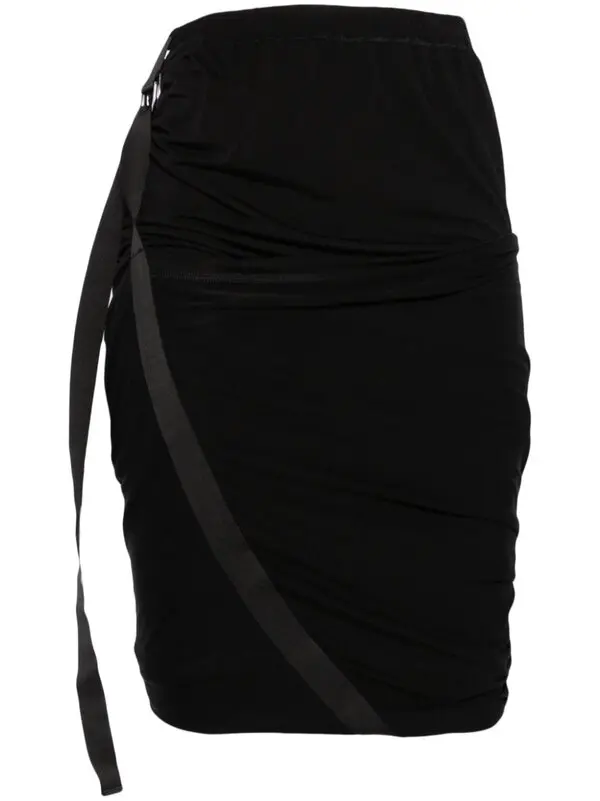 Helmut Lang Wind Midi Skirt - Black