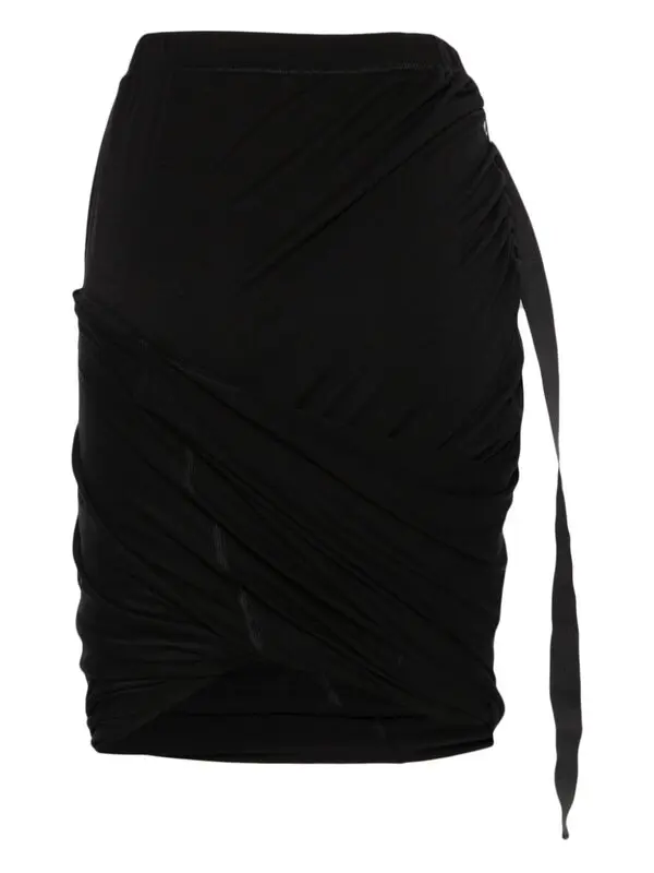Helmut Lang Wind Midi Skirt - Black