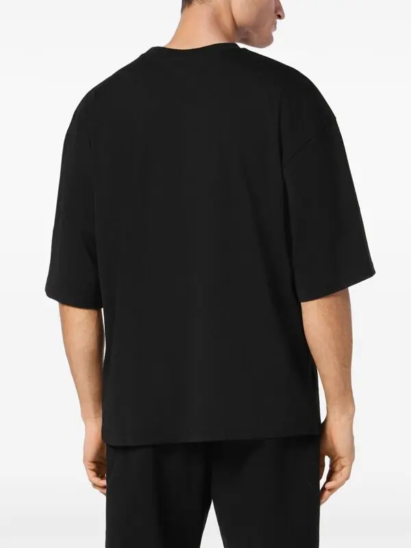 PLEIN SPORT Crew-neck Cotton T-shirt