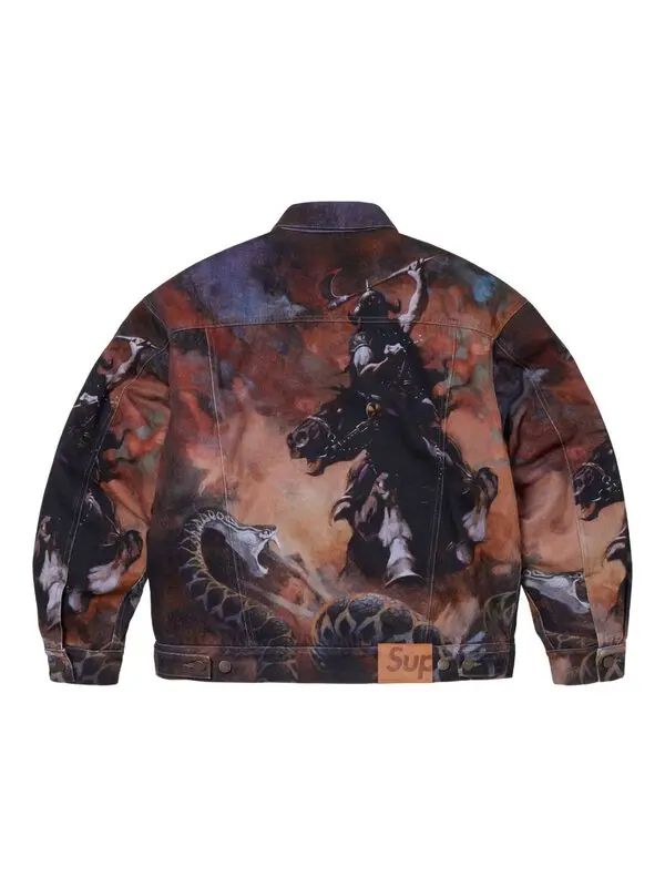 Supreme Frazetta Jacket - Brown