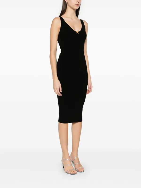 Elisabetta Franchi Bow-detailed Midi Dress