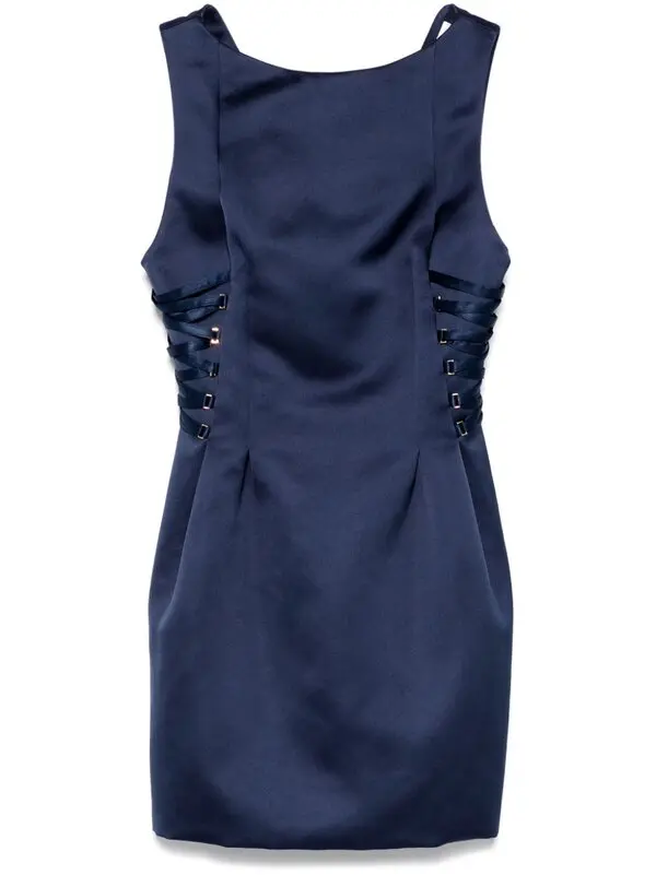 Elisabetta Franchi Satin Mini Dress