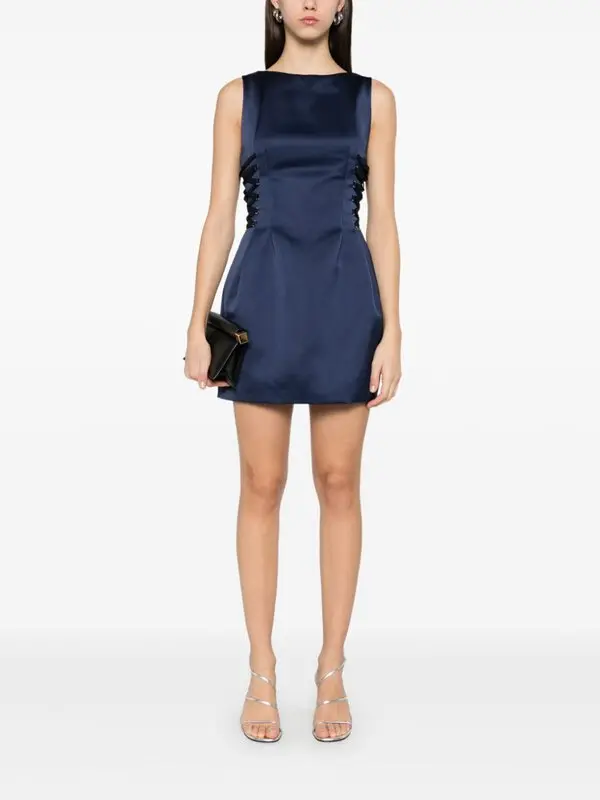 Elisabetta Franchi Satin Mini Dress