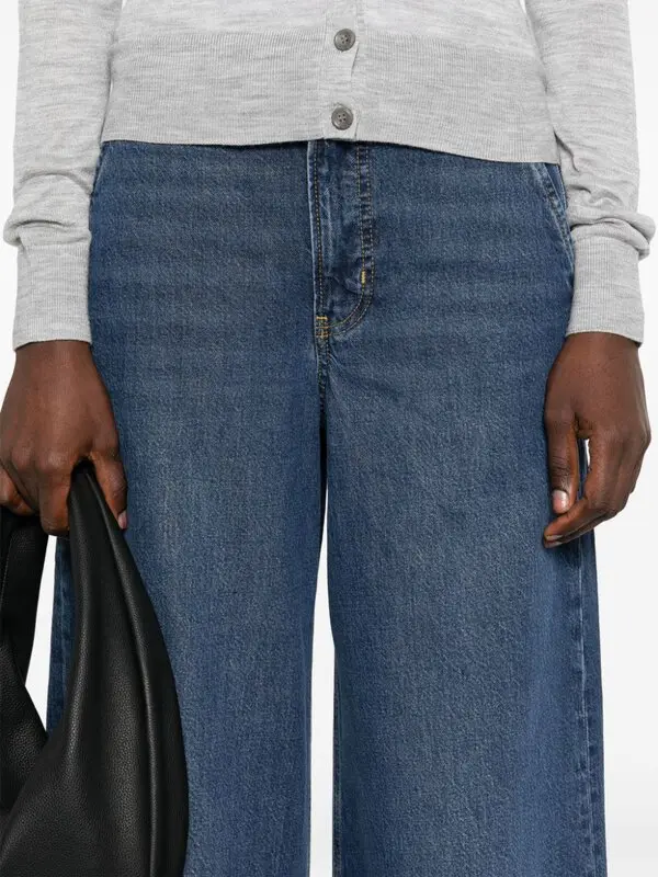 FRAME Wide-leg Jeans