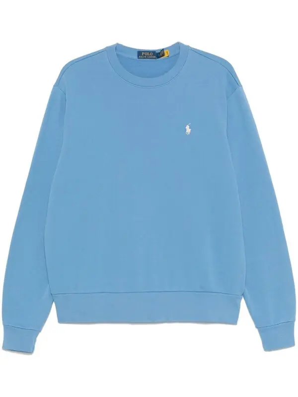 Polo Ralph Lauren Embroidered Pony Crewneck Sweatshirt - Blue