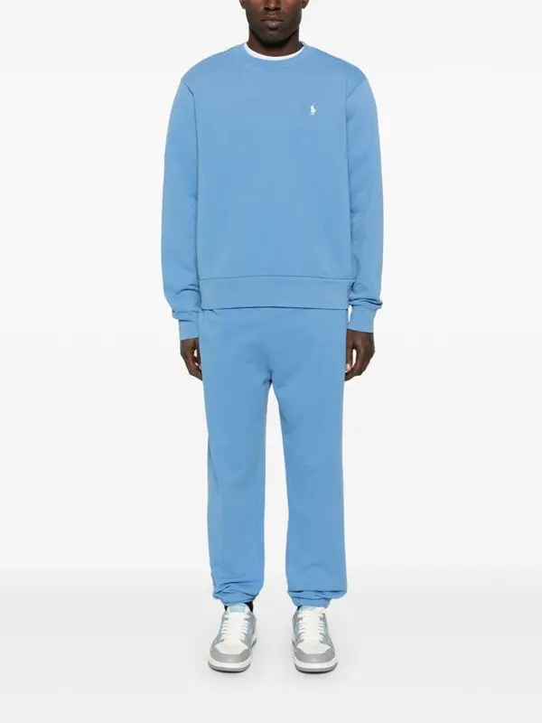 Polo Ralph Lauren Embroidered Pony Crewneck Sweatshirt - Blue
