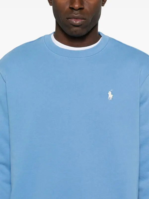 Polo Ralph Lauren Embroidered Pony Crewneck Sweatshirt - Blue