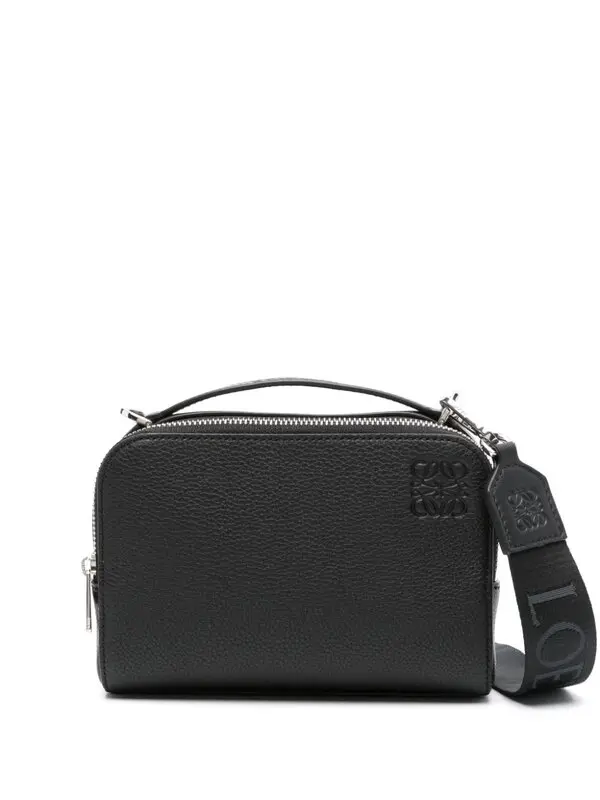 Loewe Mini Camera Leather Crossbody Bag - Black