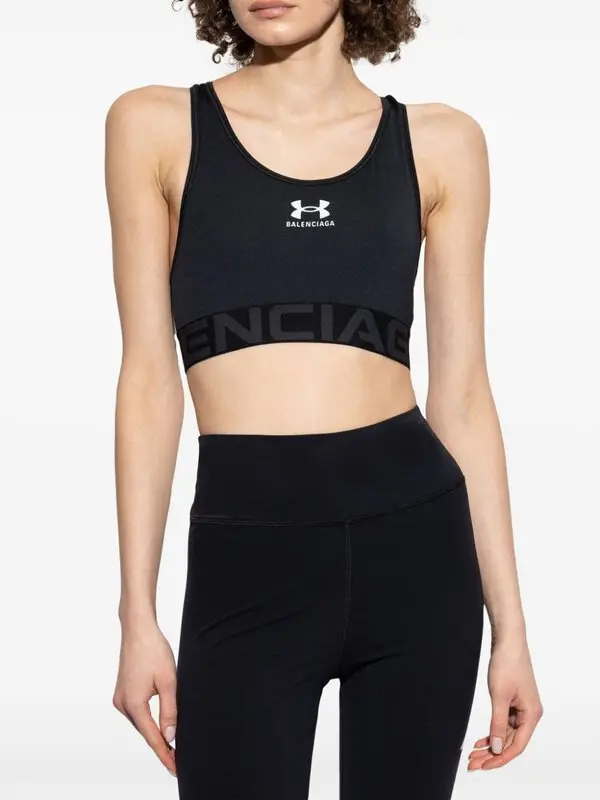 Balenciaga X Under Armour Logo-print Top
