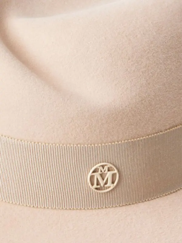 MAISON MICHEL Virginie Fedora Hat - Neutrals