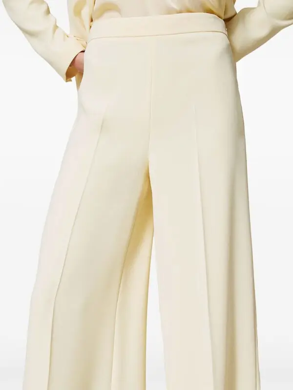 TWINSET Crepe Palazzo Trousers