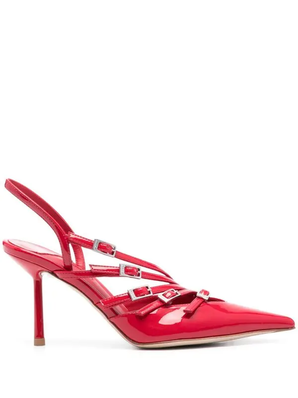 LE SILLA 80mm Slingback Pumps - Red