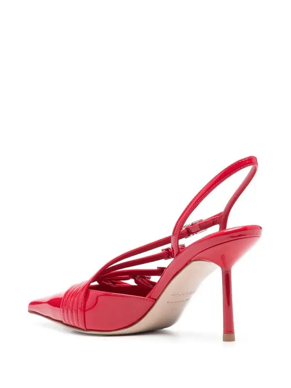 LE SILLA 80mm Slingback Pumps - Red