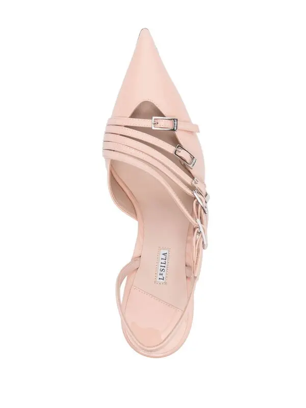 LE SILLA 80mm Slingback Pumps - Neutrals