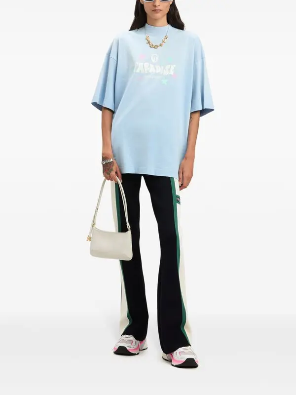 Palm Angels Paradise Palm T-shirt - Blue