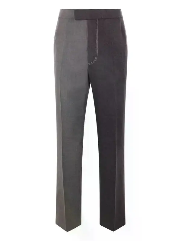 Thom Browne Two-tone Wool Trousers