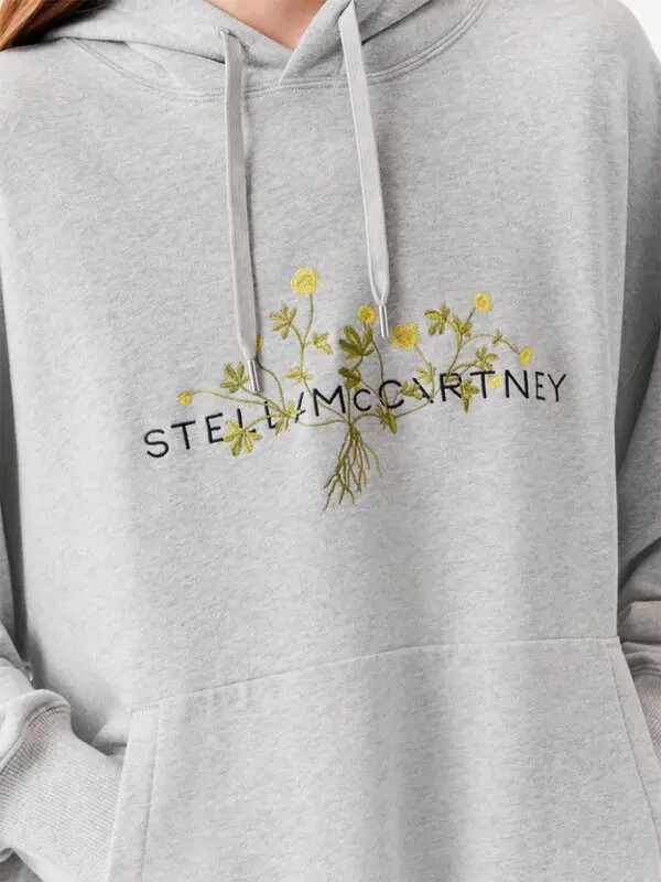 Stella McCartney Floral-embroidered Hoodie