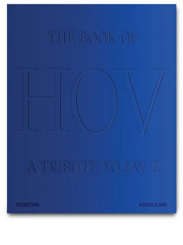Assouline The Book Of Hov: A Tribute To Jay-z Hardcover Book - Blue