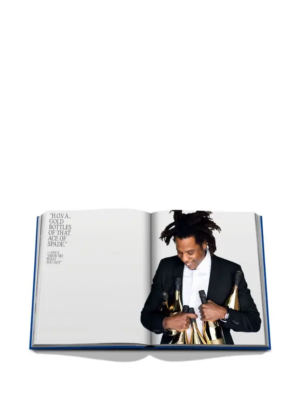 Assouline The Book Of Hov: A Tribute To Jay-z Hardcover Book - Blue