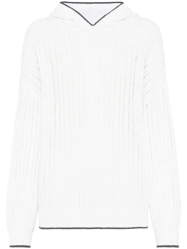 Brunello Cucinelli Monili-embellished Jumper