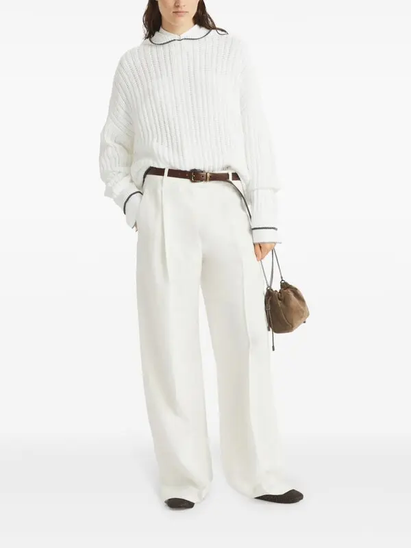 Brunello Cucinelli Monili-embellished Jumper