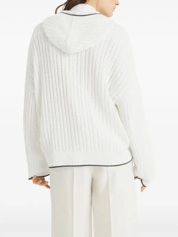 Brunello Cucinelli Monili-embellished Jumper