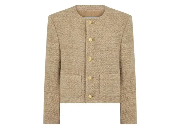Celine Chasseur Knitted Natte Jacket