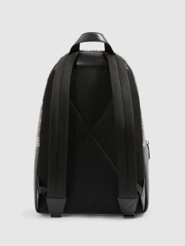 REISS Flynn Monogram Backpack