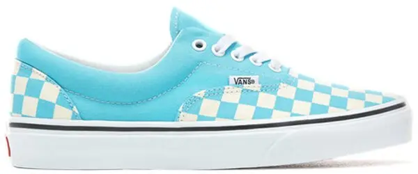 VANS Era Checkerboard Sneakers - Scuba Blue/true White