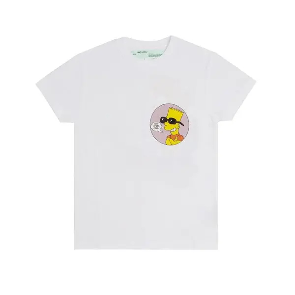 Off-White Off Bart Public Enemy T-shirt - White