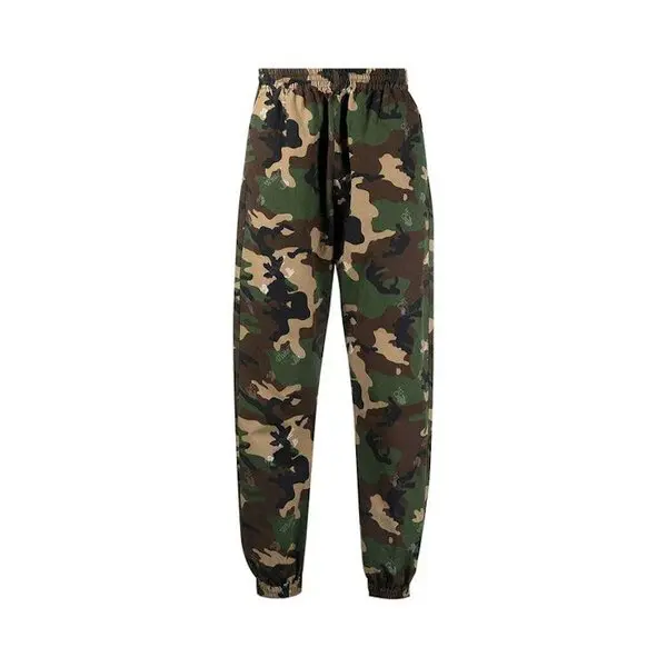 Off-White Logo Camo Casual Pants