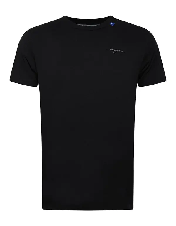Off-White Slim Fit Backbone T-shirt - Black/silver