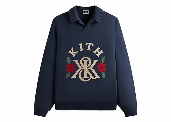 Kith K&k Applique Nelson Collared Rugby