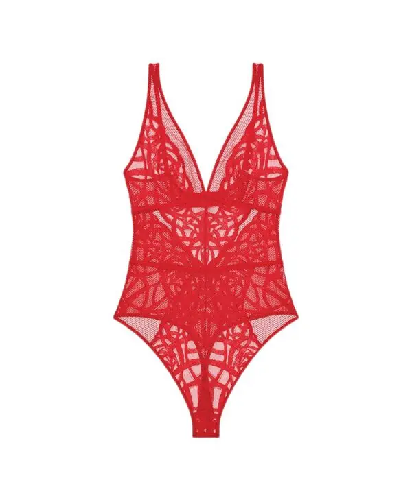 THIRDLOVE Rose Lace Unlined Bodysuit