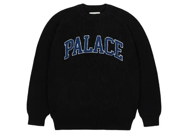 PALACE Collegiate Knit - Black