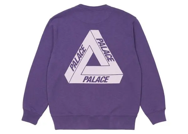 PALACE Slub Crew - Purple