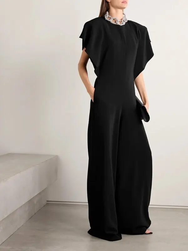 Stella McCartney Embellished Crepe Jumpsuit