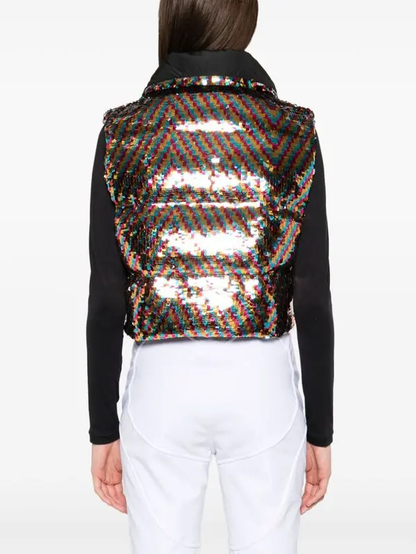 Khrisjoy Paillete-embellished Ski Gilet