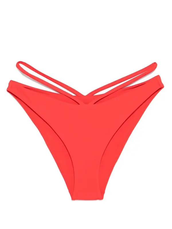 Simkhai Emmalynn Bikini Bottom - Red