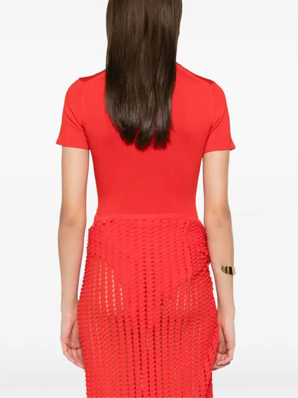 Simkhai Drew Bodysuit - Red