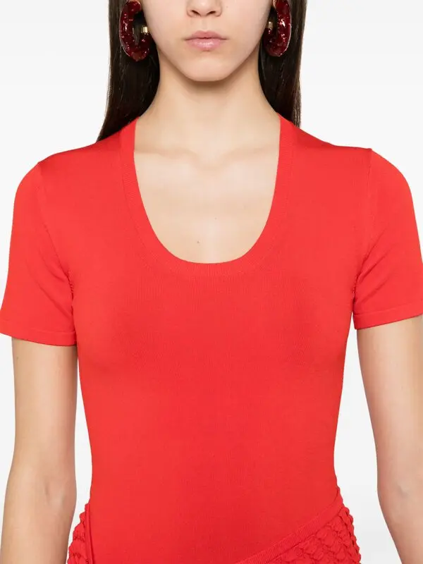 Simkhai Drew Bodysuit - Red